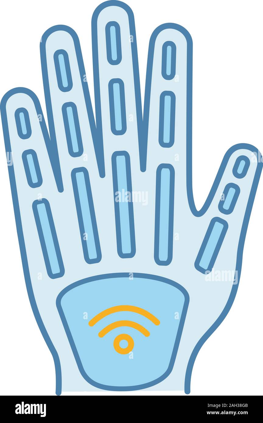 Nfc chip rfid Banque d'images vectorielles - Alamy