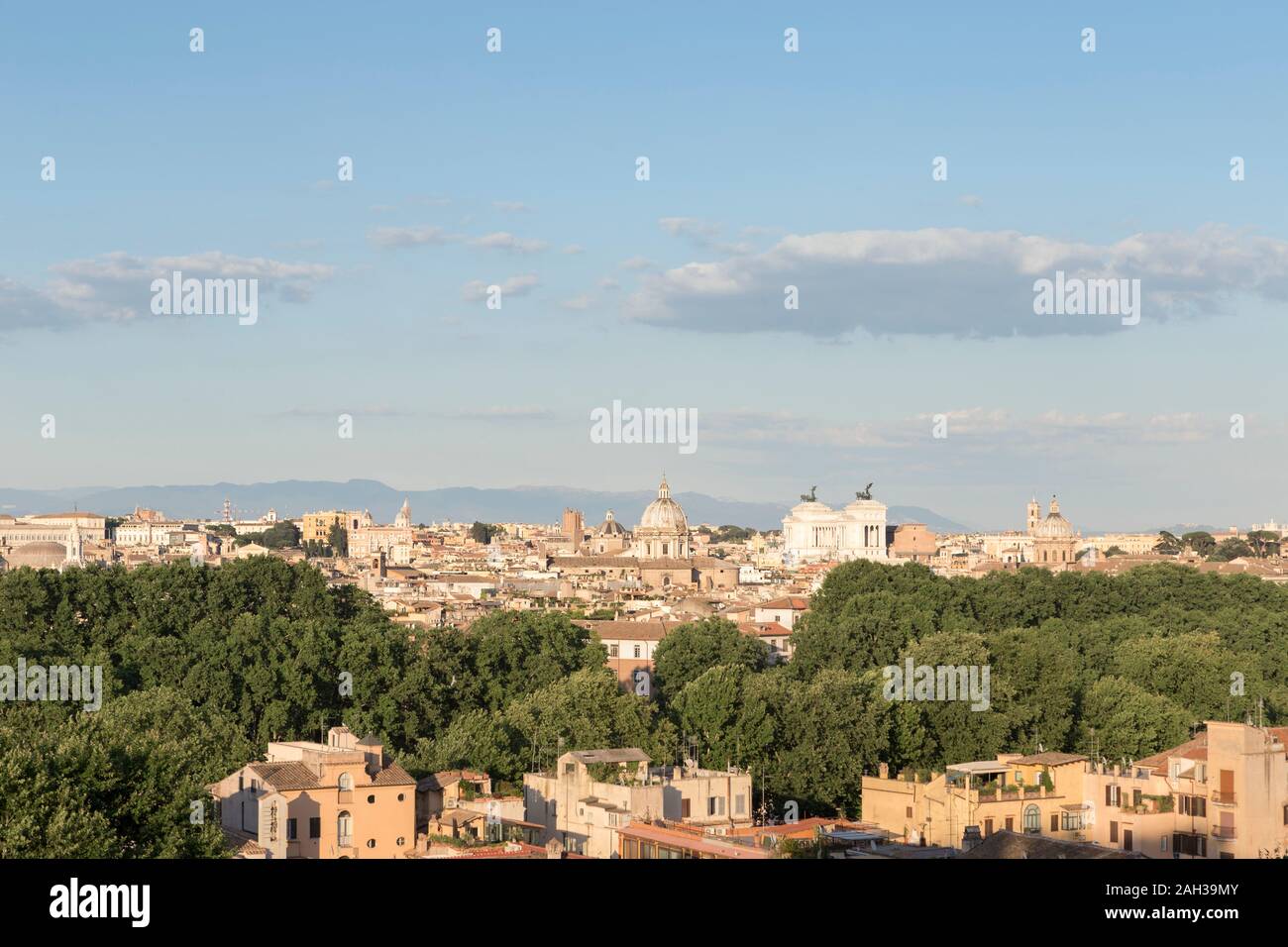 Vue panoramique de rome Banque de photographies et d’images à haute ...