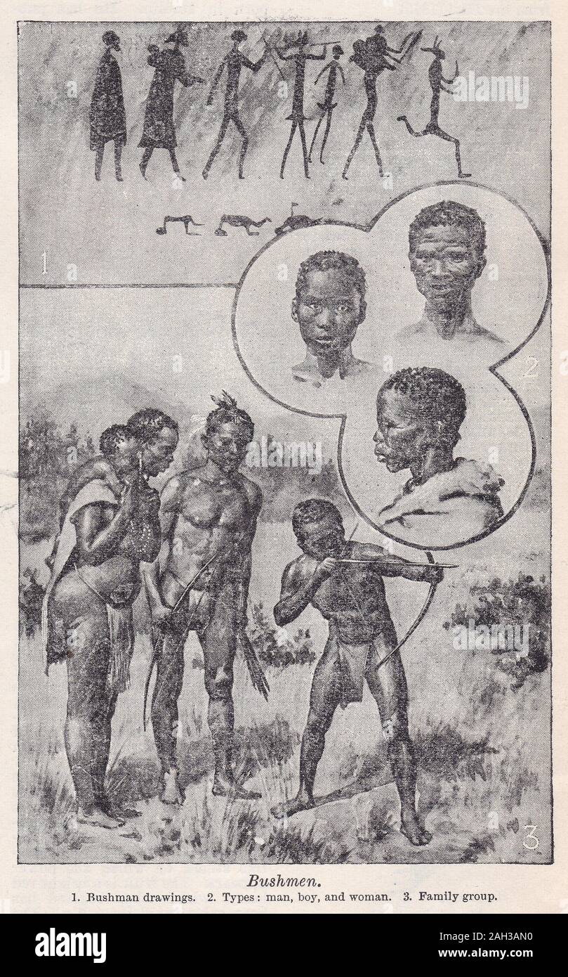 Dessins du peuple san Banque de photographies et d’images à haute ...