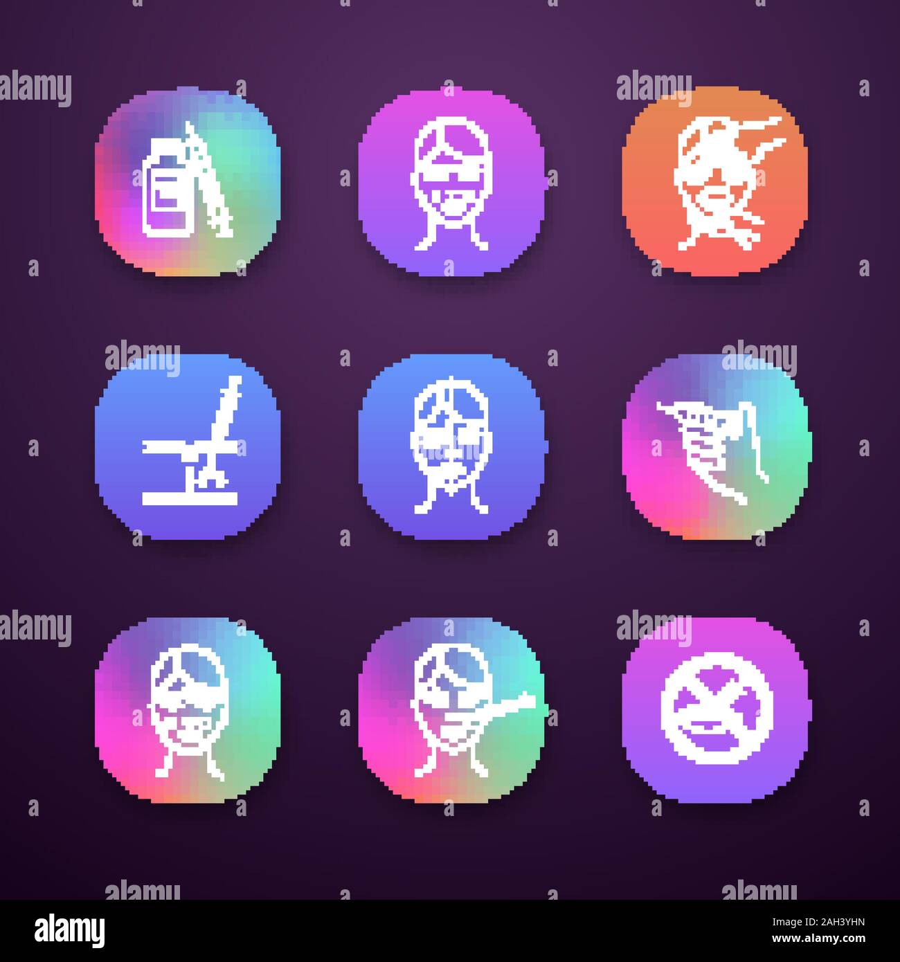 Pli cutané Banque d'images vectorielles - Alamy