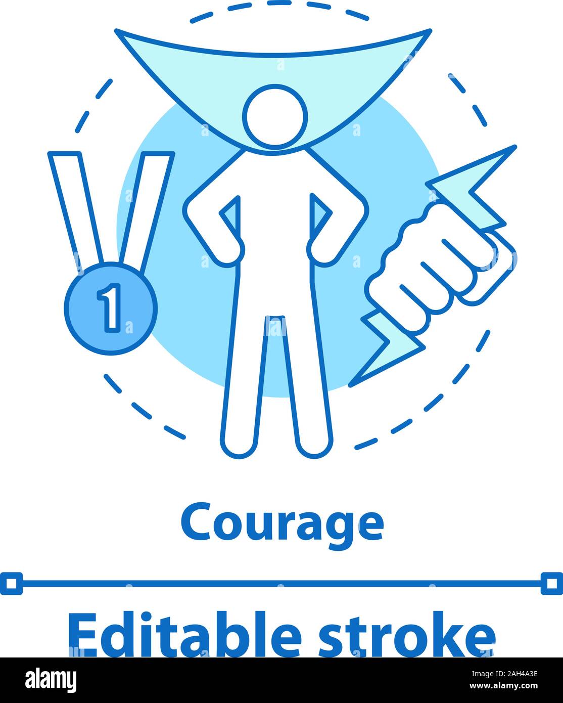 Courage dessin Banque de photographies et d’images à haute résolution ...