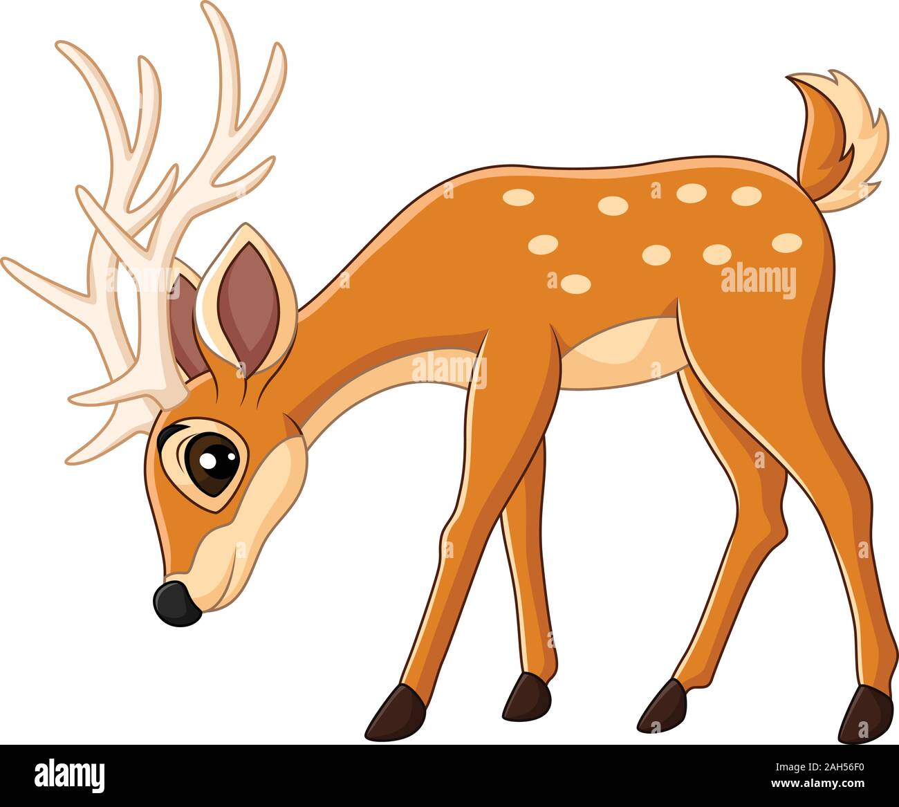 Cerf cartoon Banque de photographies et d’images à haute résolution - Alamy