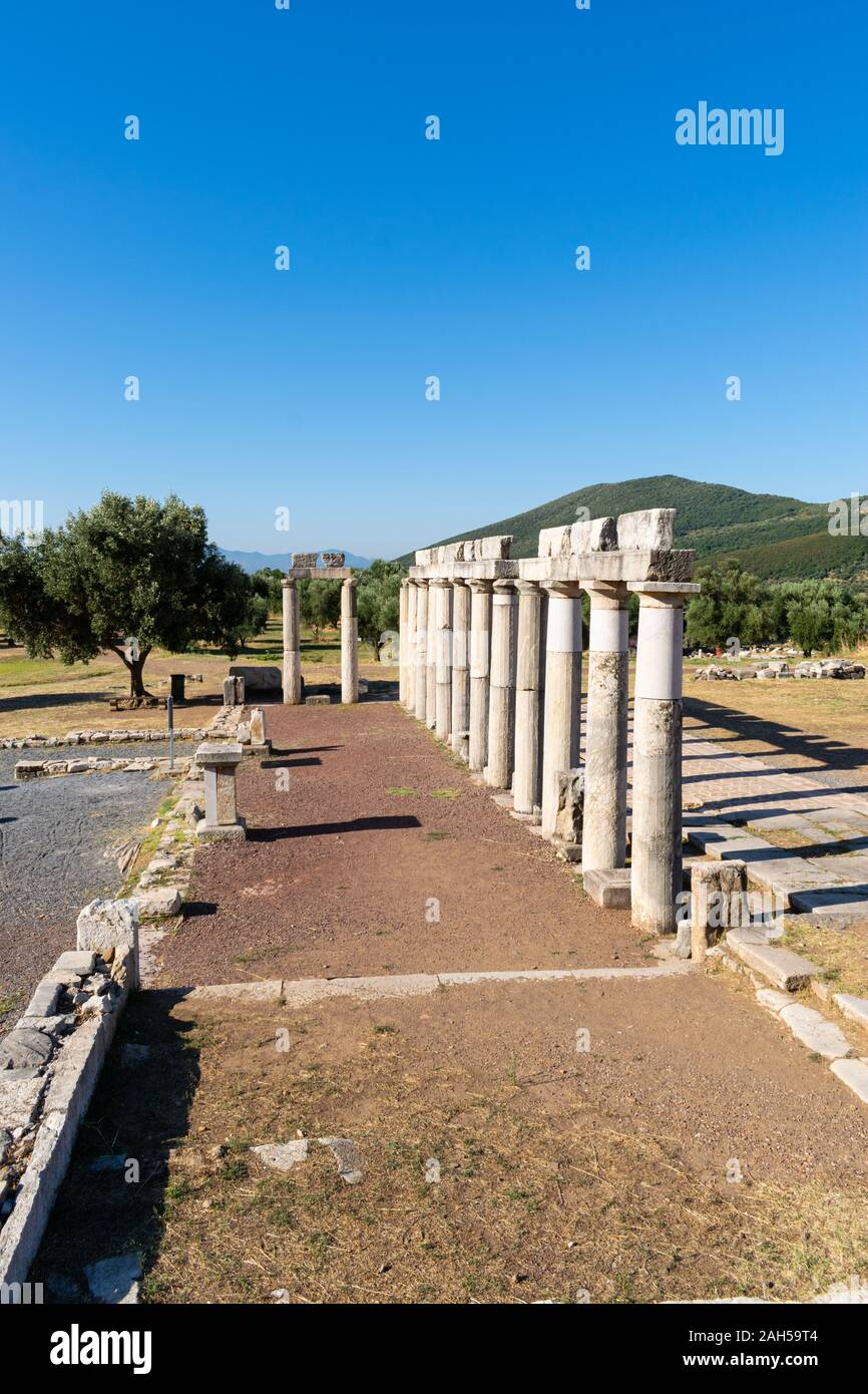 Greece [ancient messini] messene Banque de photographies et d’images à ...