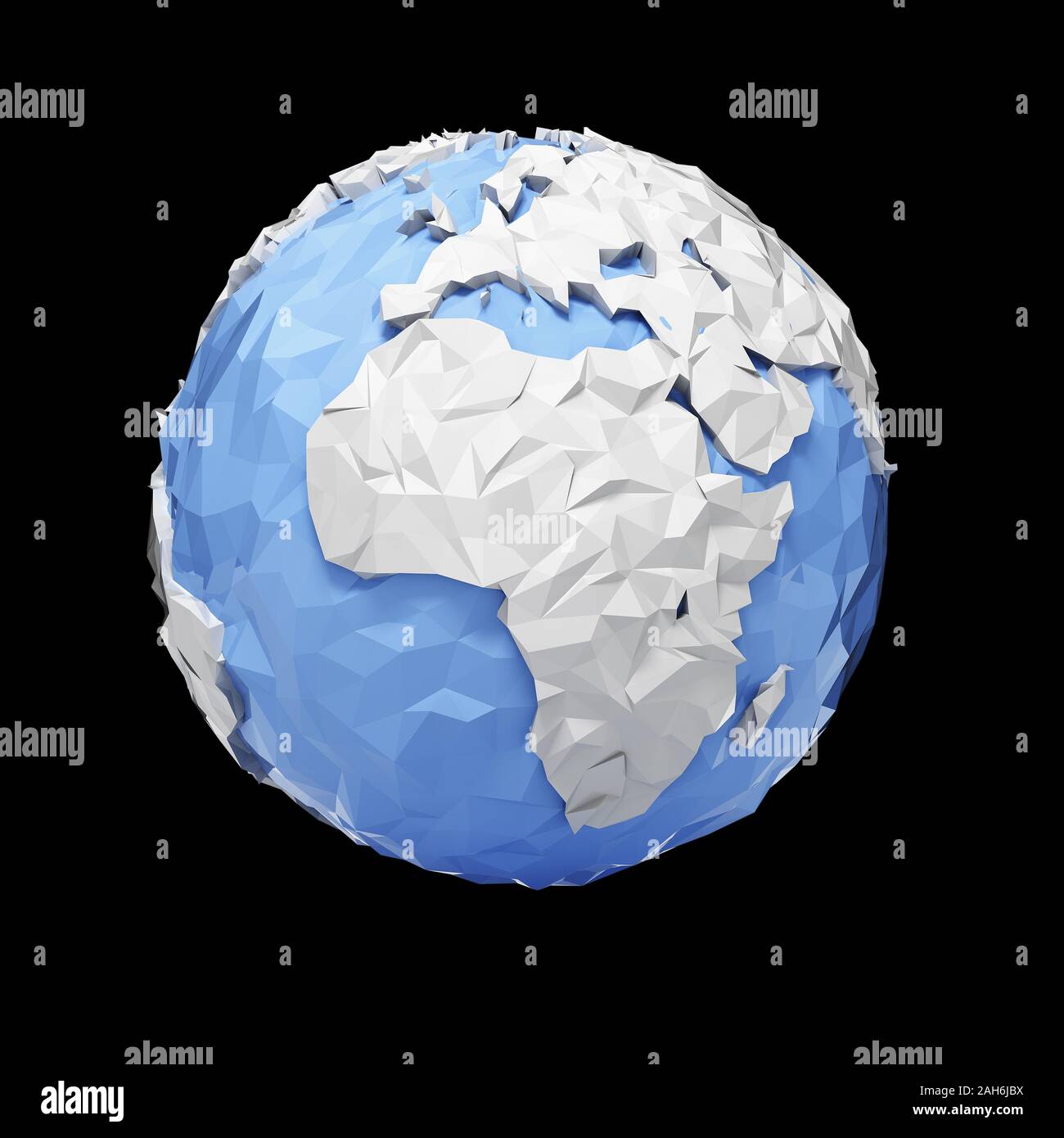 La planète Terre globe - Origami - isolated with clipping path Photo ...