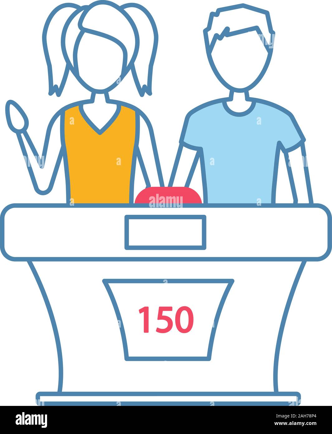 Jeu questionnaire pour les enfants Banque de photographies et d’images ...