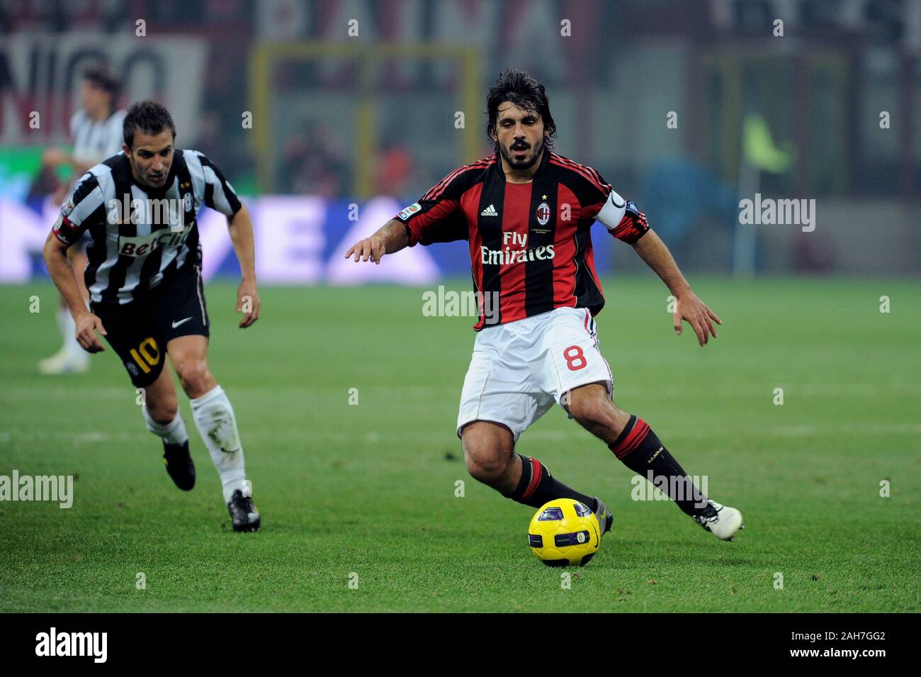 Ac milan midfielder gennaro gattuso Banque de photographies et d’images ...