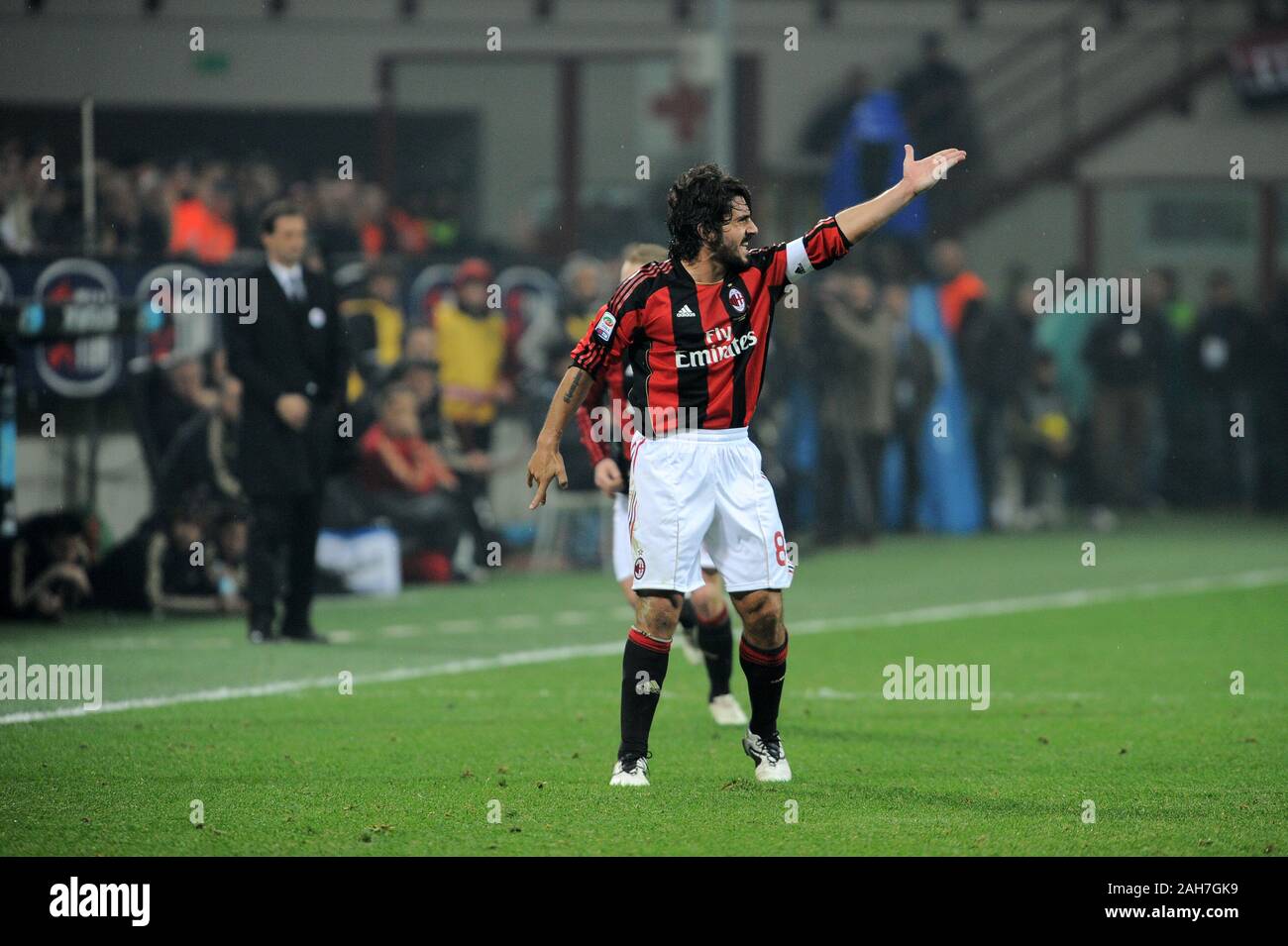 Ac milan midfielder gennaro gattuso Banque de photographies et d’images ...