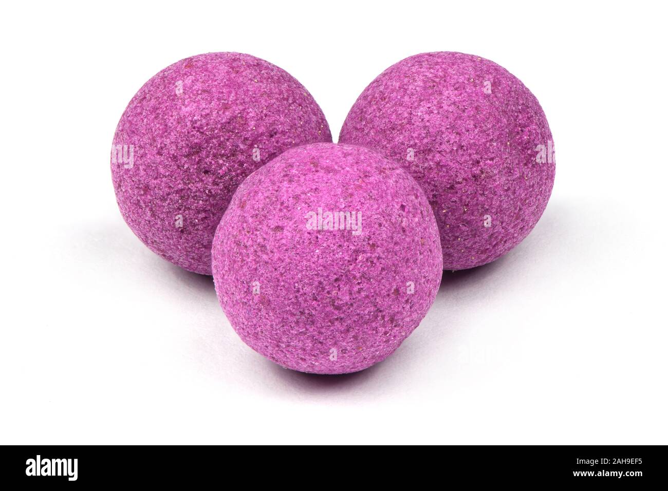 Vue rapprochée de violette, pêche bouillettes appâts pour la carpe ...