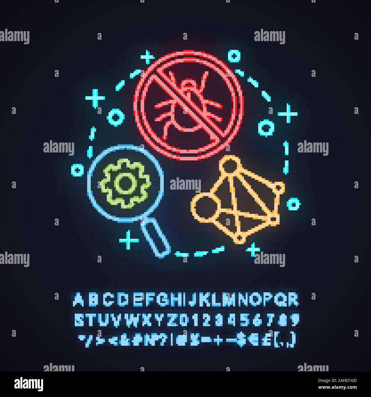 Logo technique de bogue Banque de photographies et d’images à haute ...