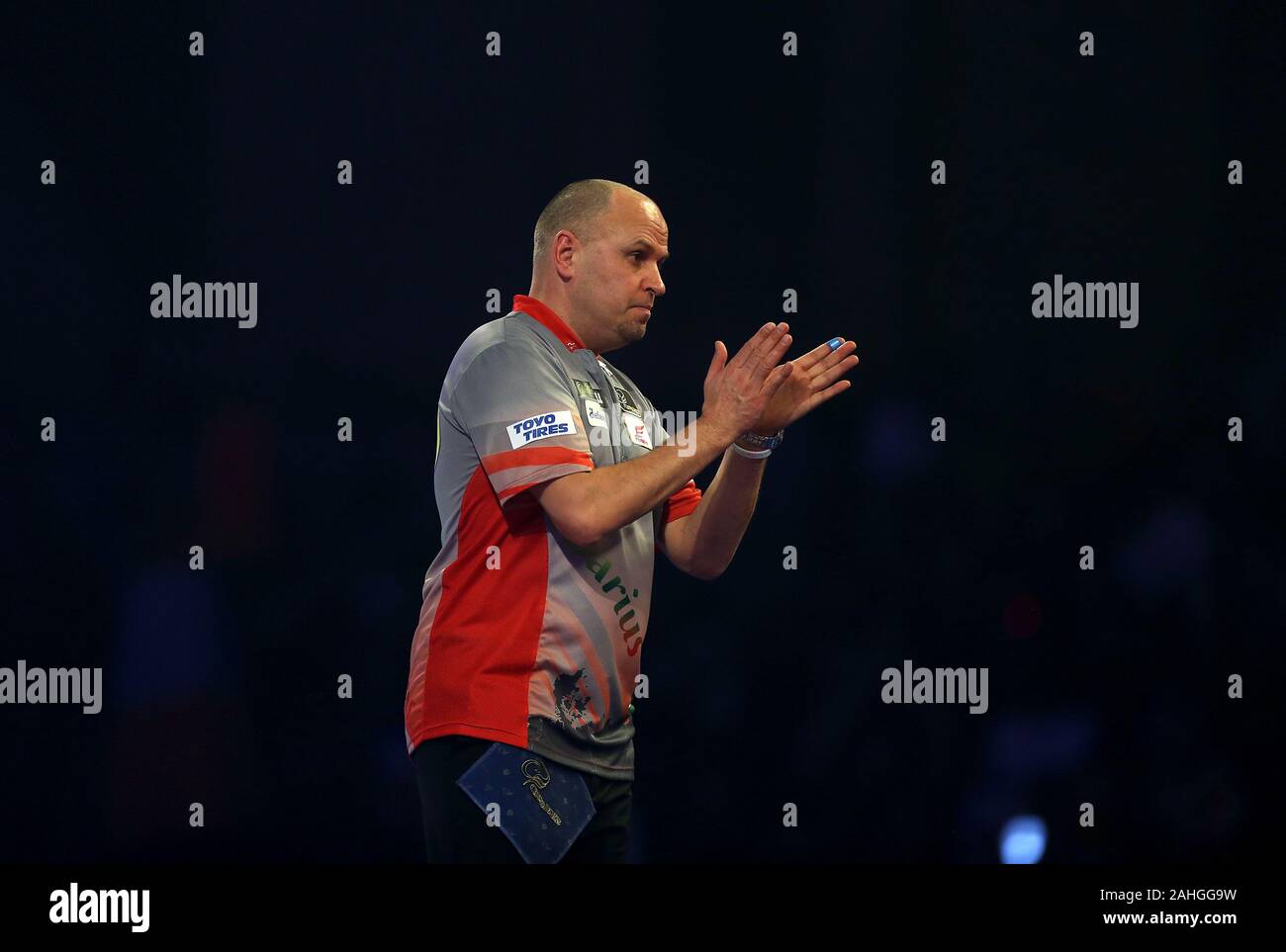 Darius Labanauskas après lossing pendant jour Quatorze des Championnats ...