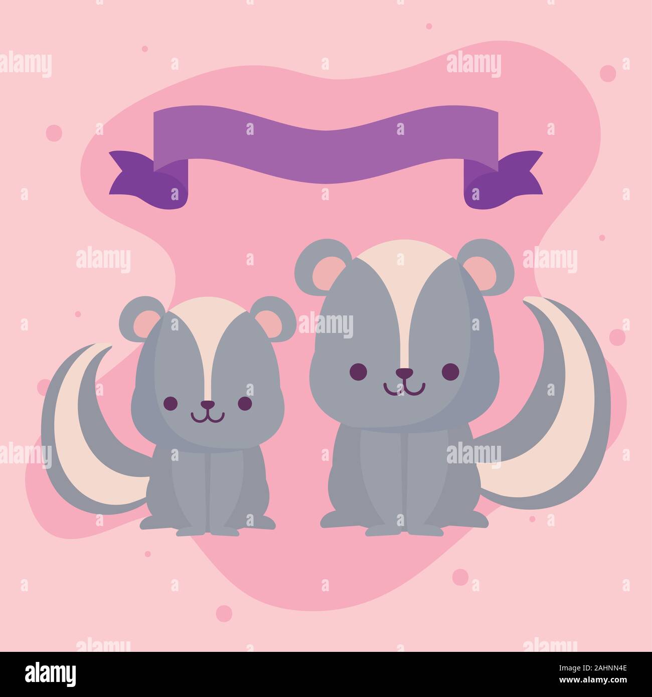 Les mouffettes Cute cartoons design, zoo animaux nature de la vie de l ...