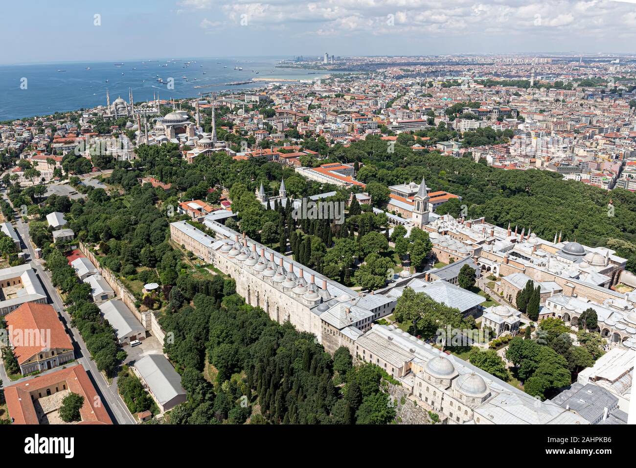 Istanbul, Turquie - 9 juin, 2013 ; Istanbul photo aérienne, 1500 pieds ...