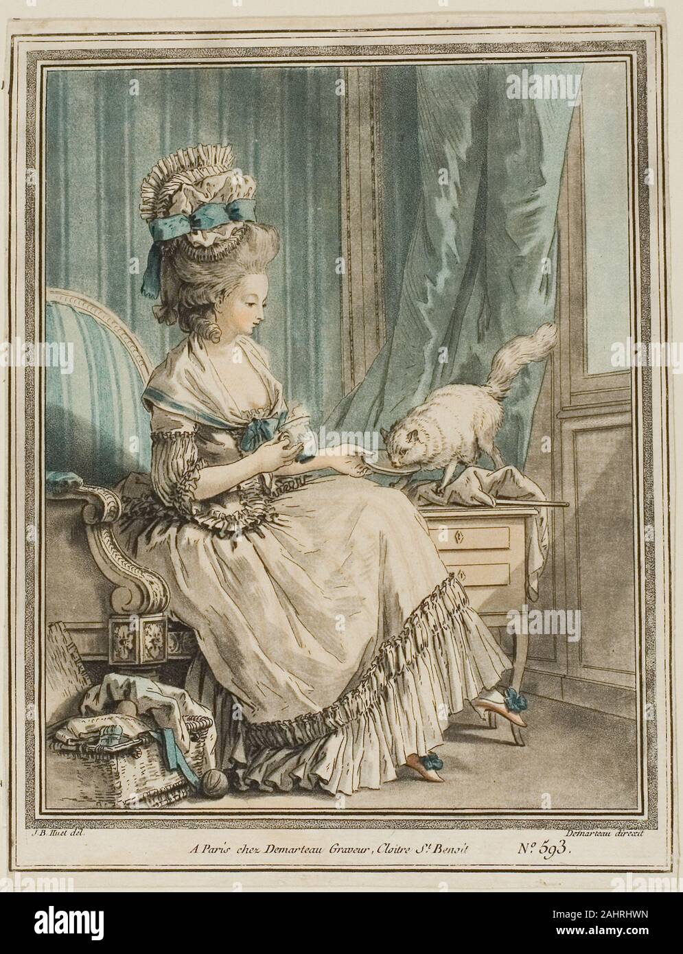 Gravure de couleur au crayon Banque de photographies et d’images à haute résolution - Alamy