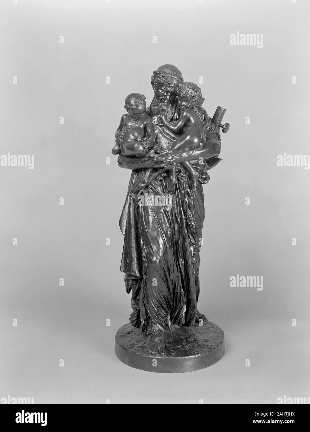 Jean Léon Gérôme. Anacréon, Bacchus avec les enfants et de Cupidon ...