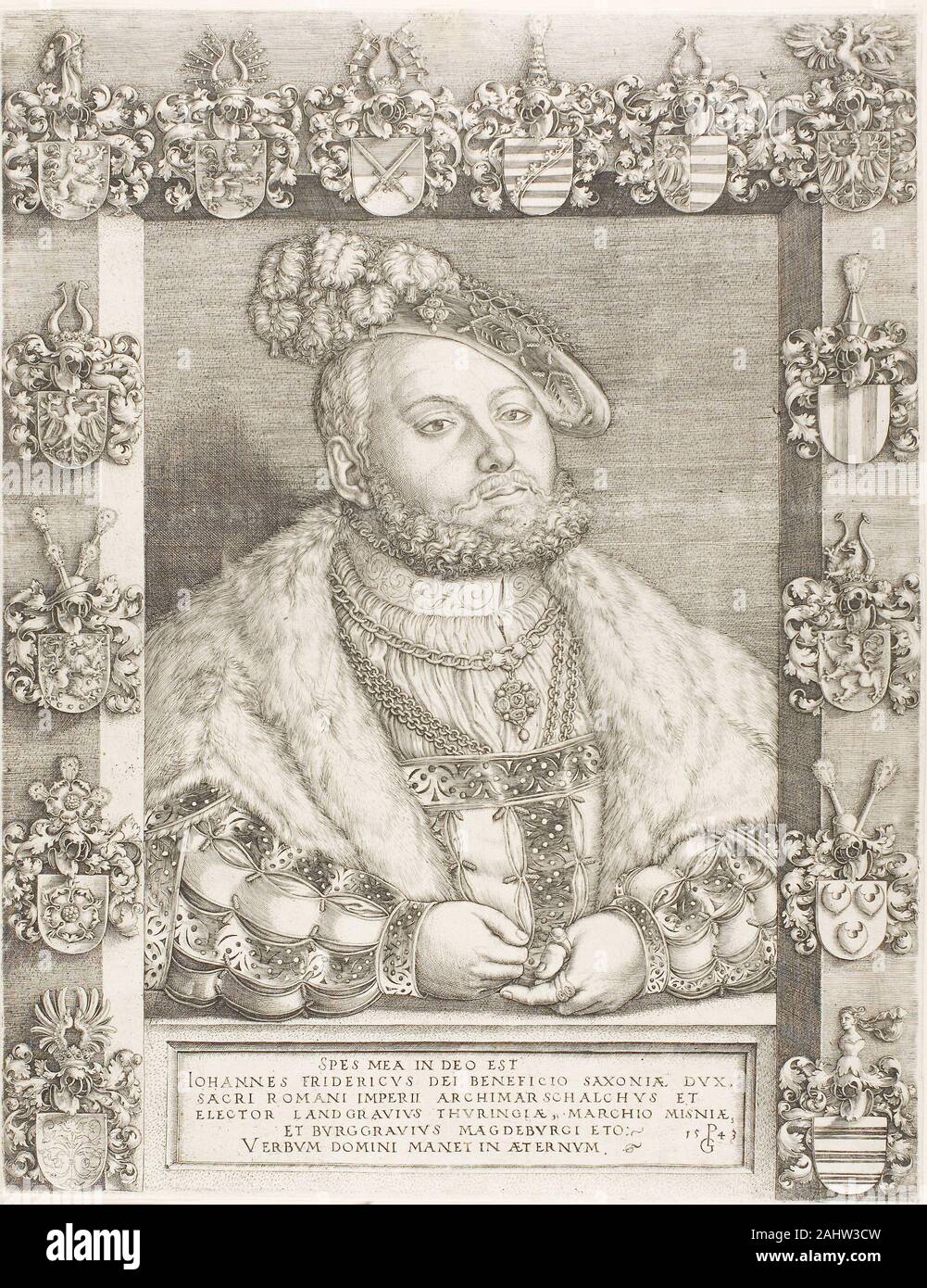 Carl Gustav Carus. John Frederick Électeur de Saxe le Magnanime. 1543 ...