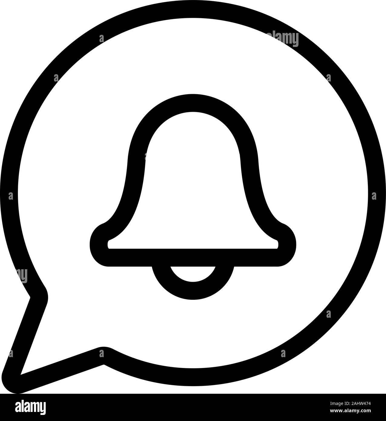 Vecteur icône de rappel. Illustration symbole contour isolé Image ...