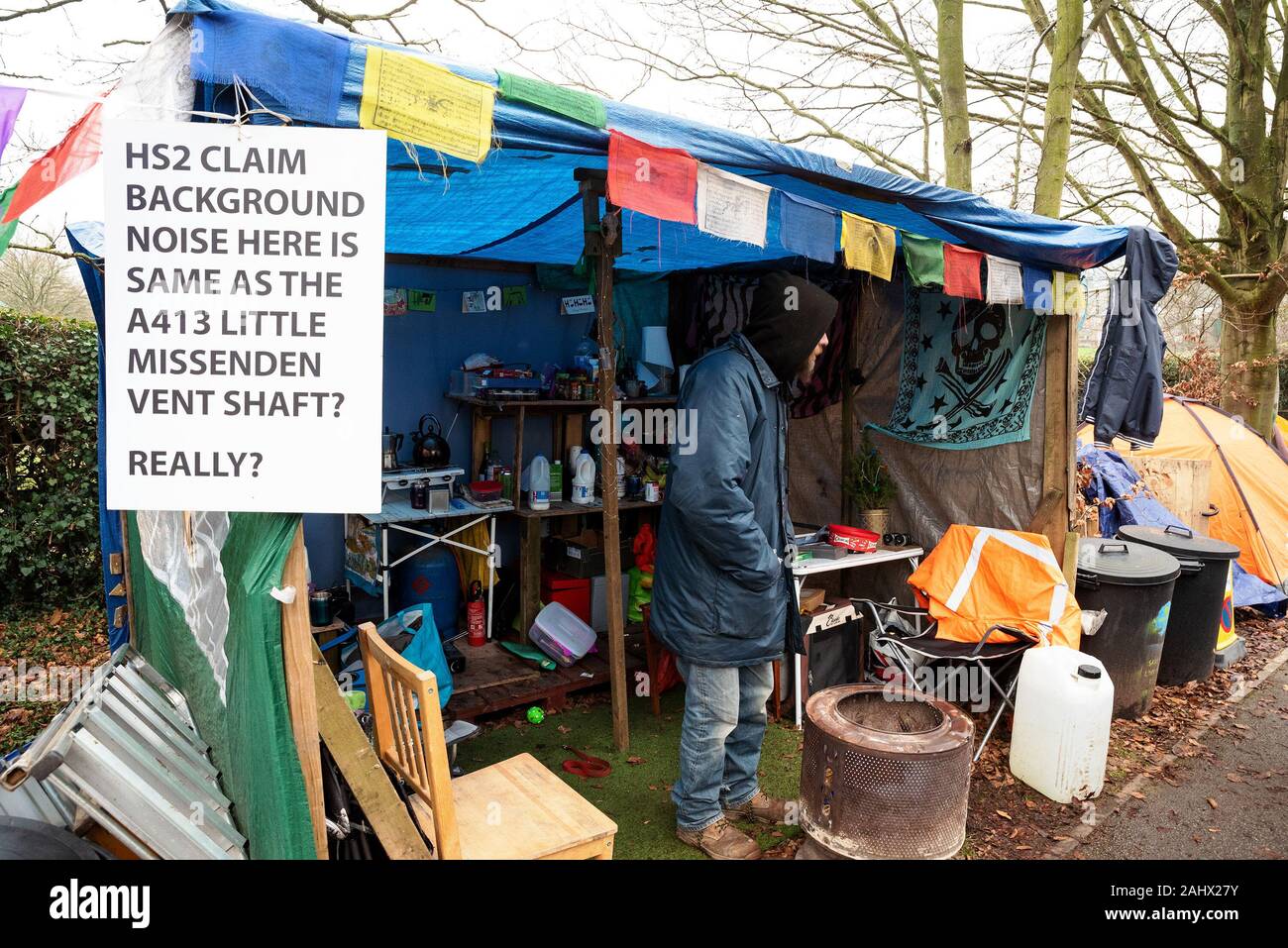 Camp anti hs2 Banque de photographies et d’images à haute résolution ...