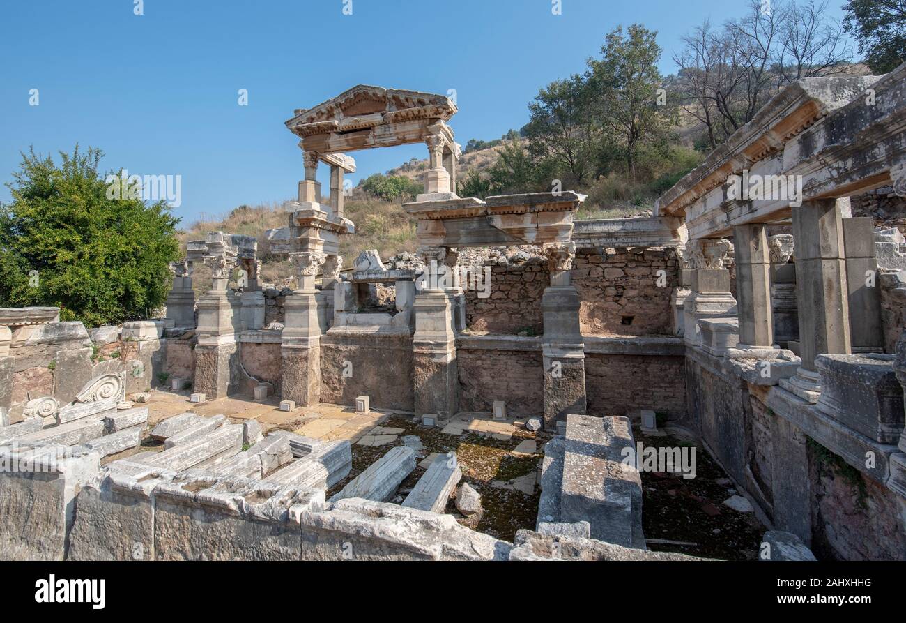 Ephèse, Selcuk Izmir, Turquie - l'ancienne ville d'Efes. Le site classé ...