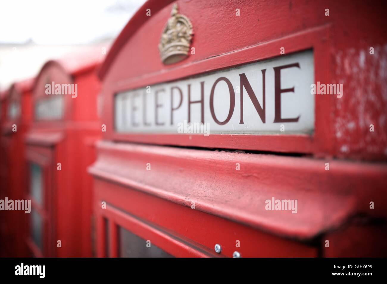 Cabine Téléphonique Anglaise Banque d'image et photos - Alamy