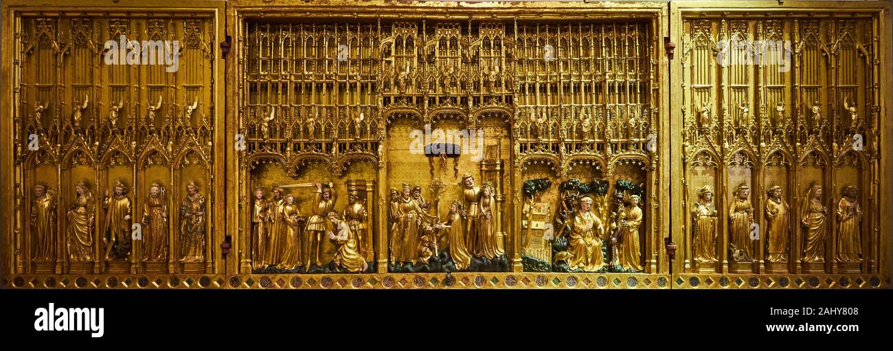 Retable d'or Banque de photographies et d’images à haute résolution - Alamy