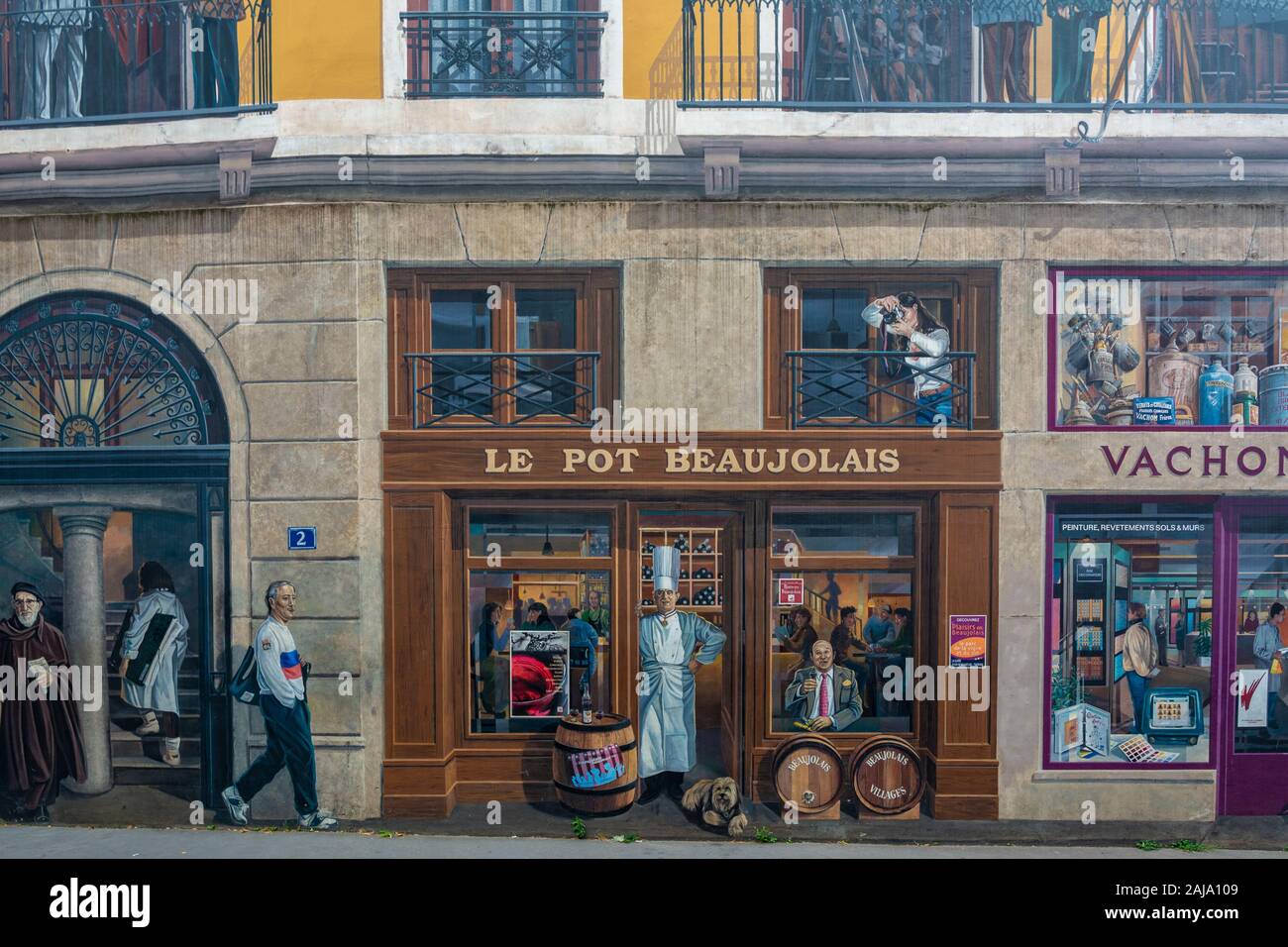 Mur des canuts Banque de photographies et d’images à haute résolution ...