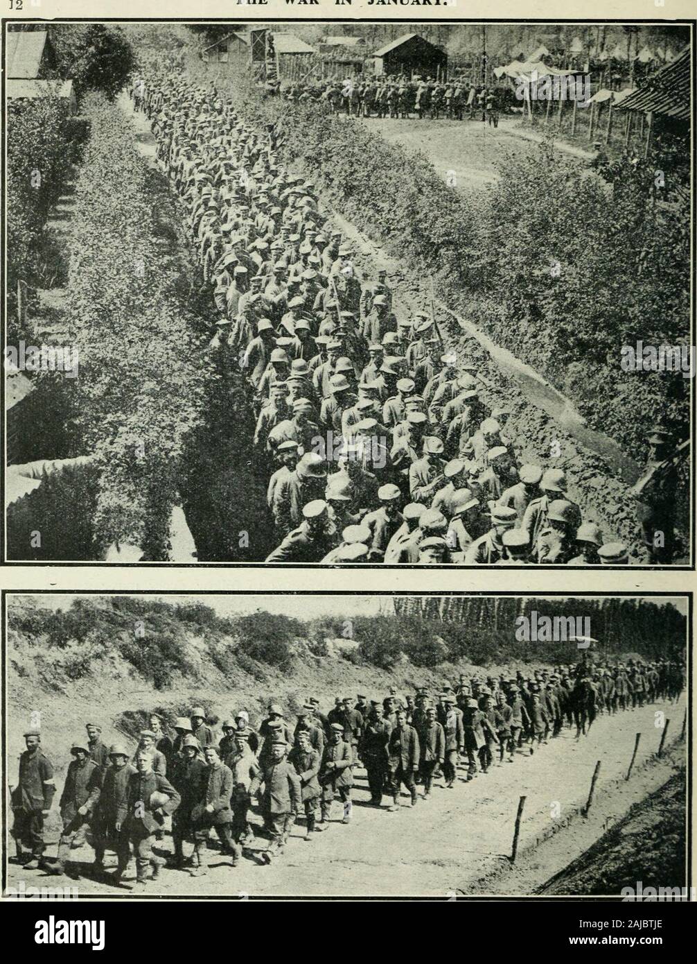 La guerre en janvier 1918 . reducedby ere contre-attaques constantes à ...