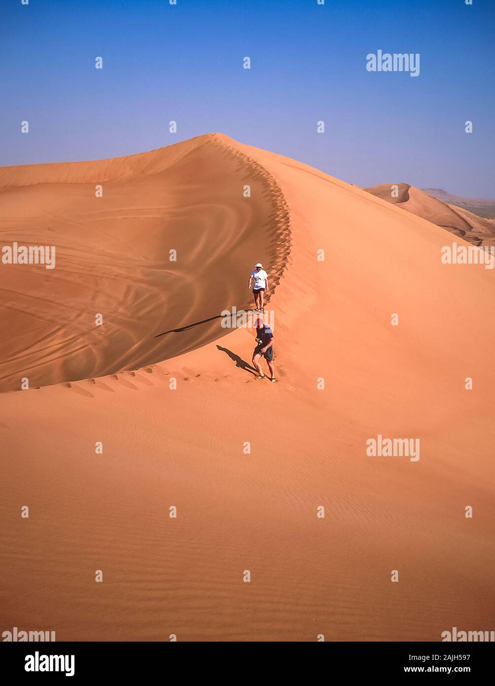Dubai al dhaid dunes de sable Banque de photographies et d’images à ...