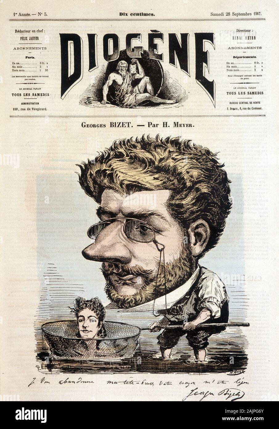 Georges bizet gravure Banque de photographies et d’images à haute ...