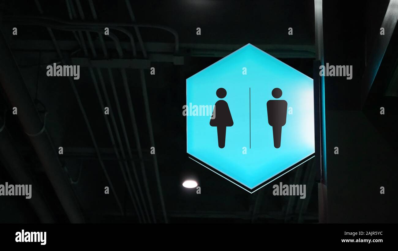 Signalisation des toilettes Banque de photographies et d’images à haute ...
