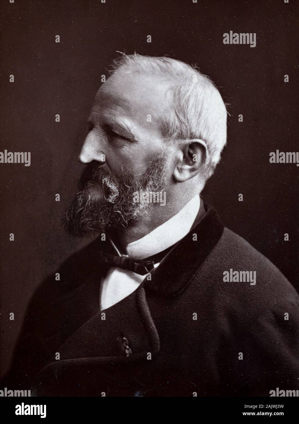 Woodburytype Portrait de Karl Bodmer (1809-1893) alias Johann Carl ...
