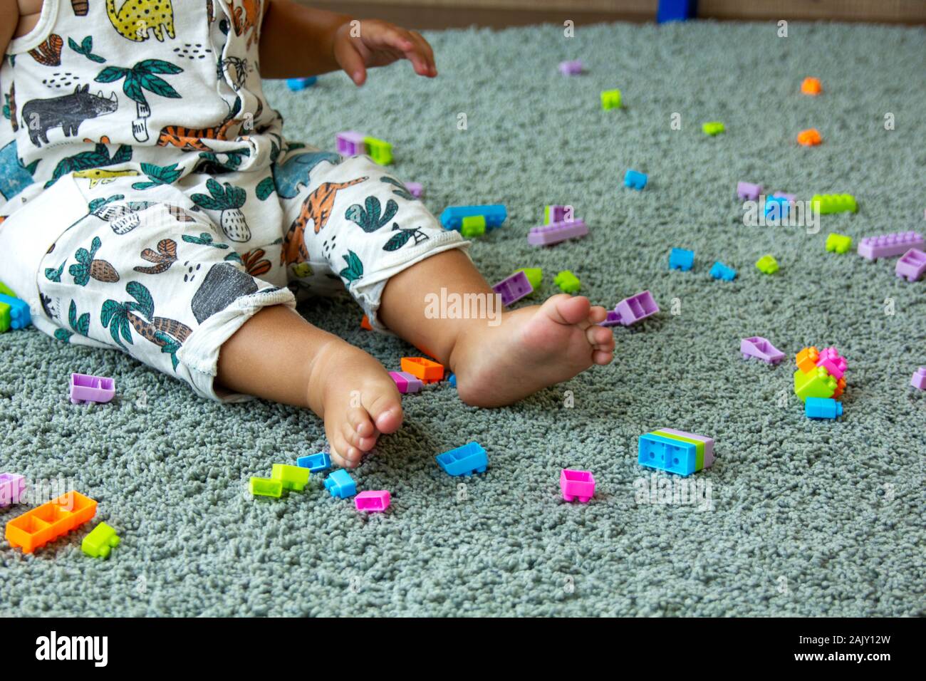 Toy bricks Banque de photographies et d’images à haute résolution - Alamy