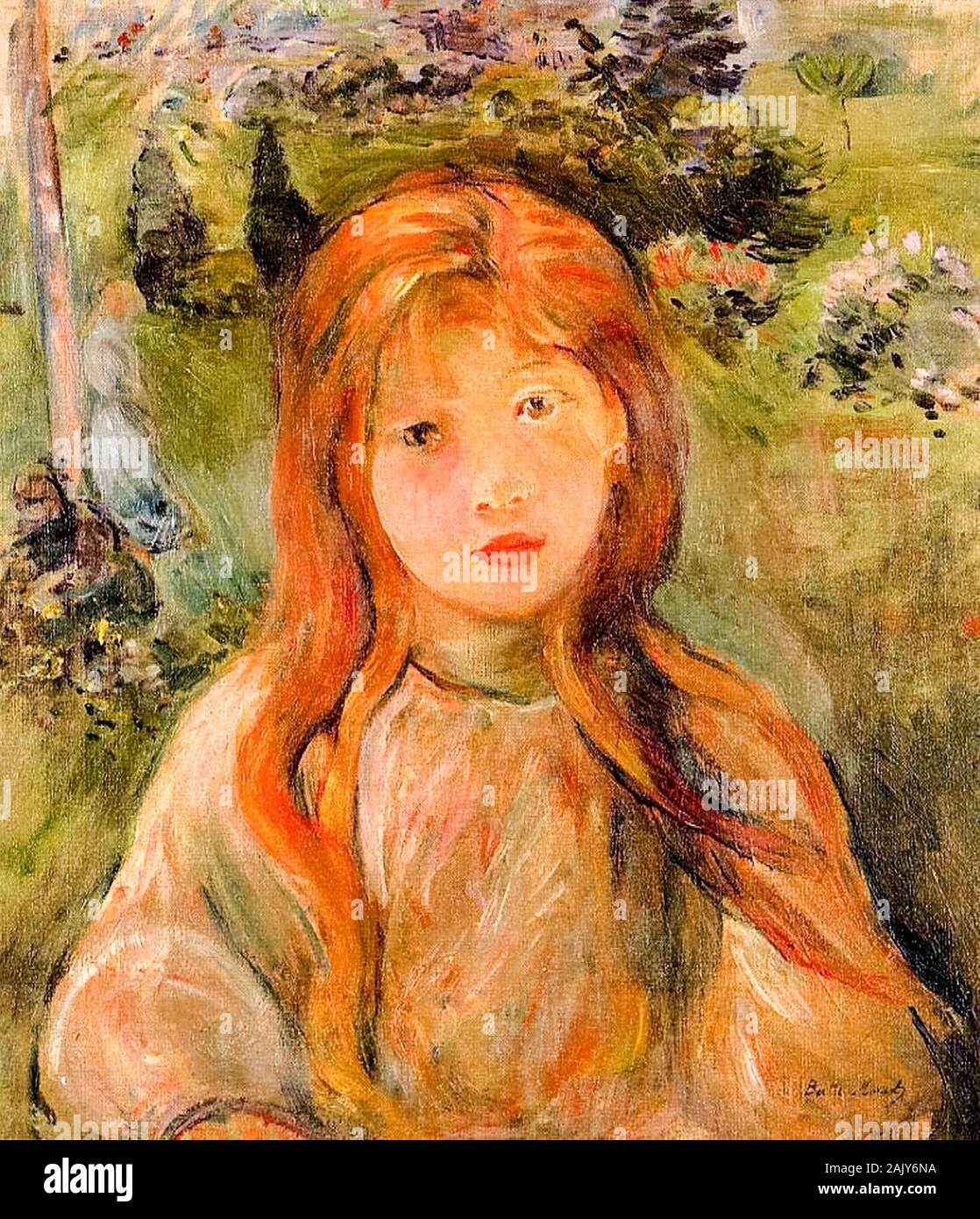 Berthe morisot oil on canvas Banque de photographies et d’images à ...