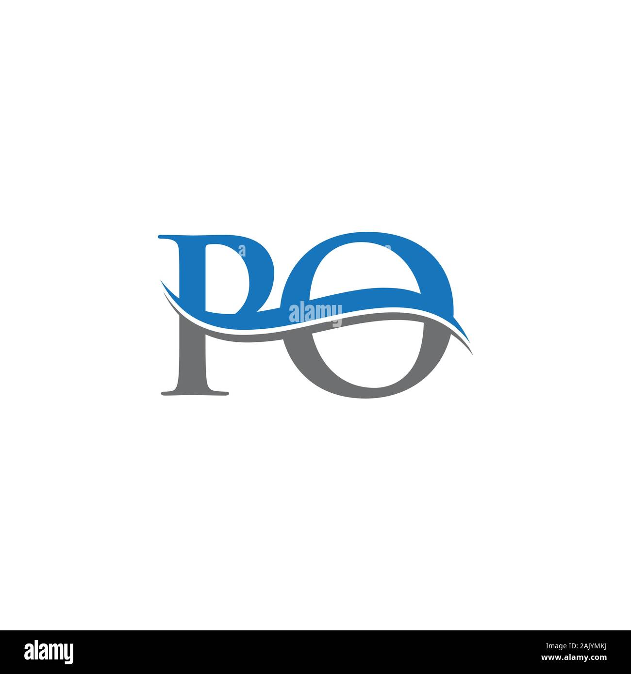 Lettre po logo Banque de photographies et d’images à haute résolution ...