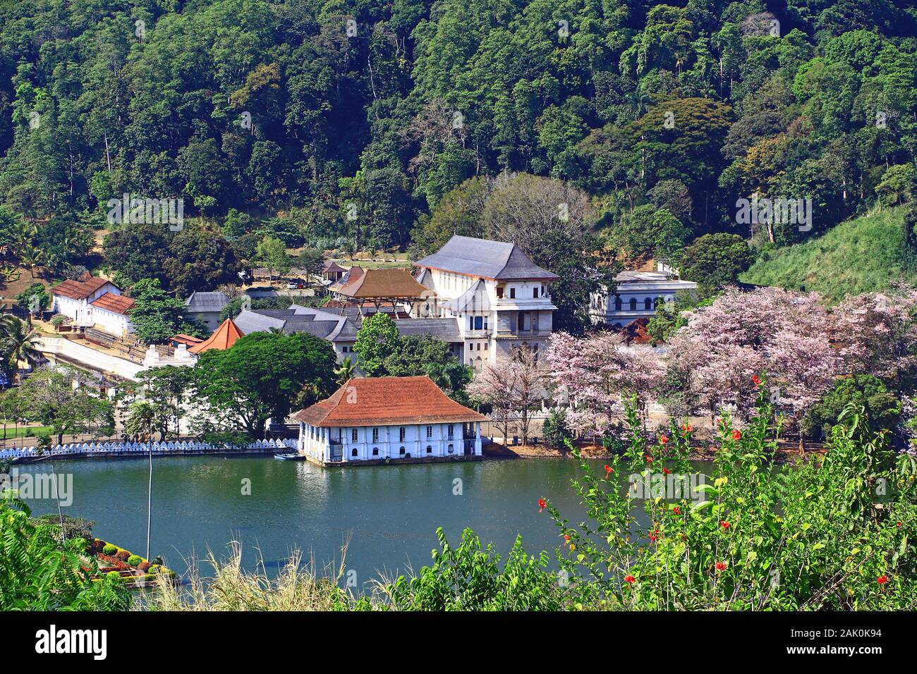 Sri ceylon lanka kandy vieille ville Banque de photographies et d ...