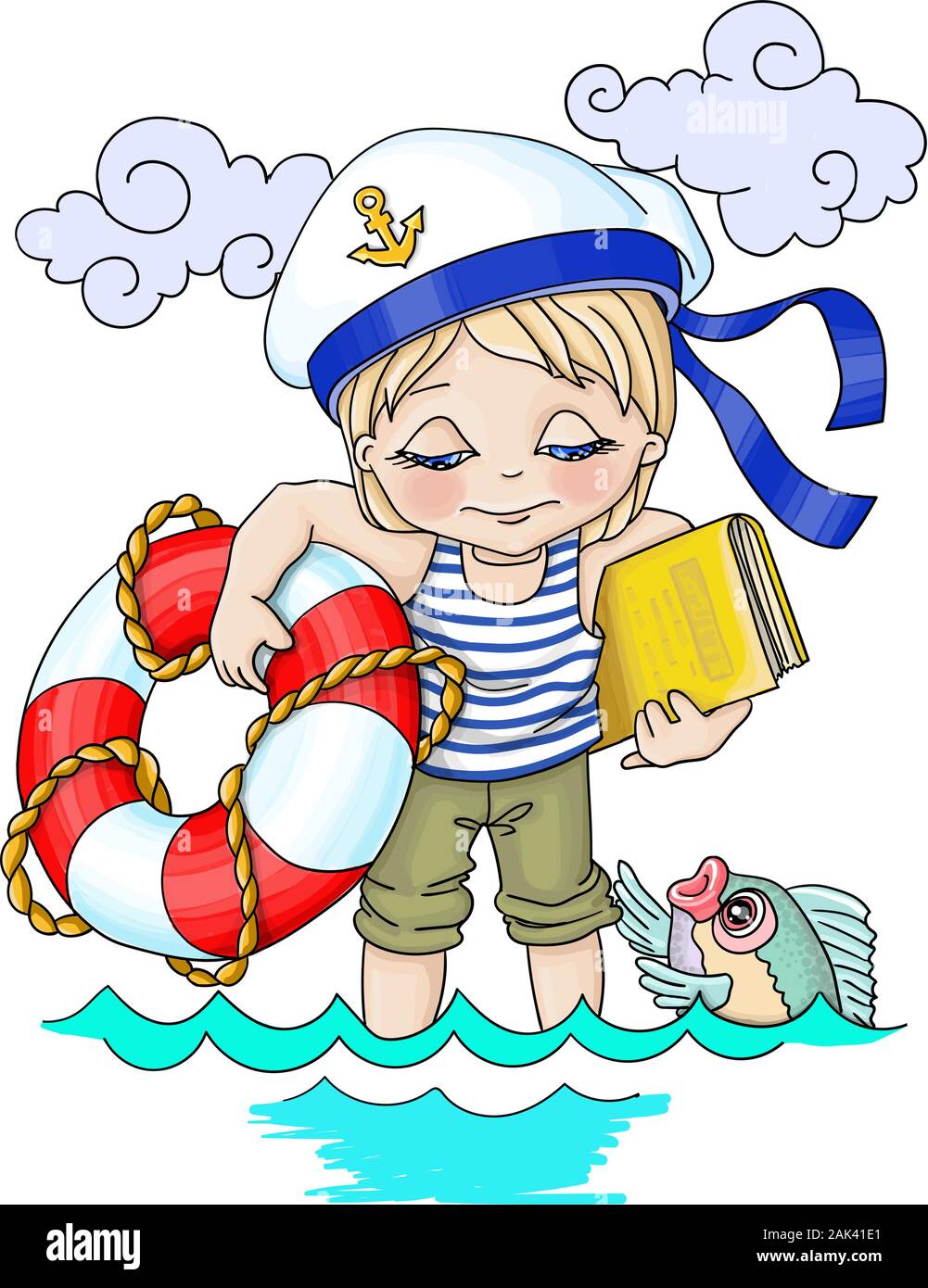 Costume bleu marine Banque d'images vectorielles - Alamy