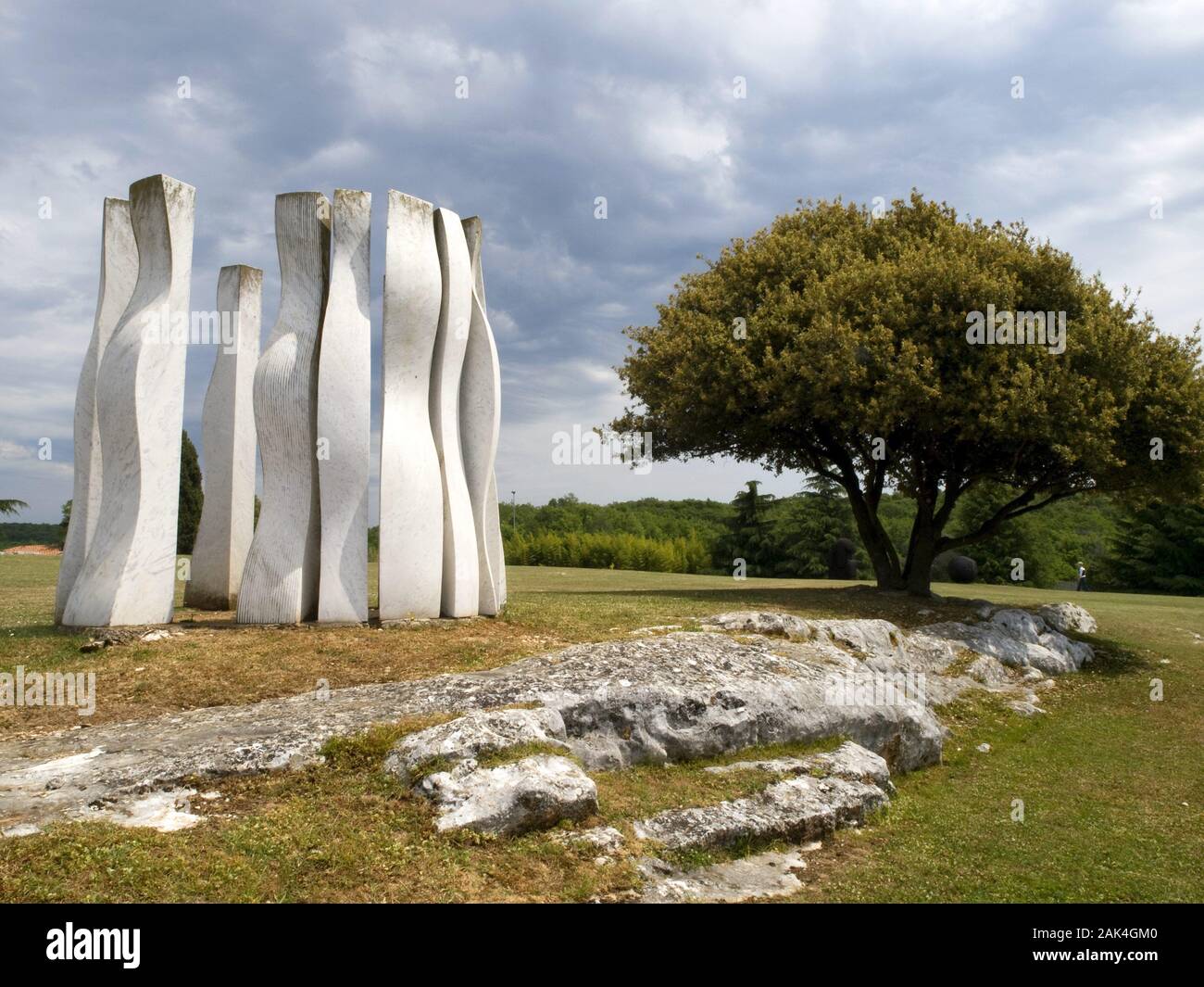 Dusan Dzamonja Vrsar : Skulpturenpark, Kroatien | utilisée dans le ...