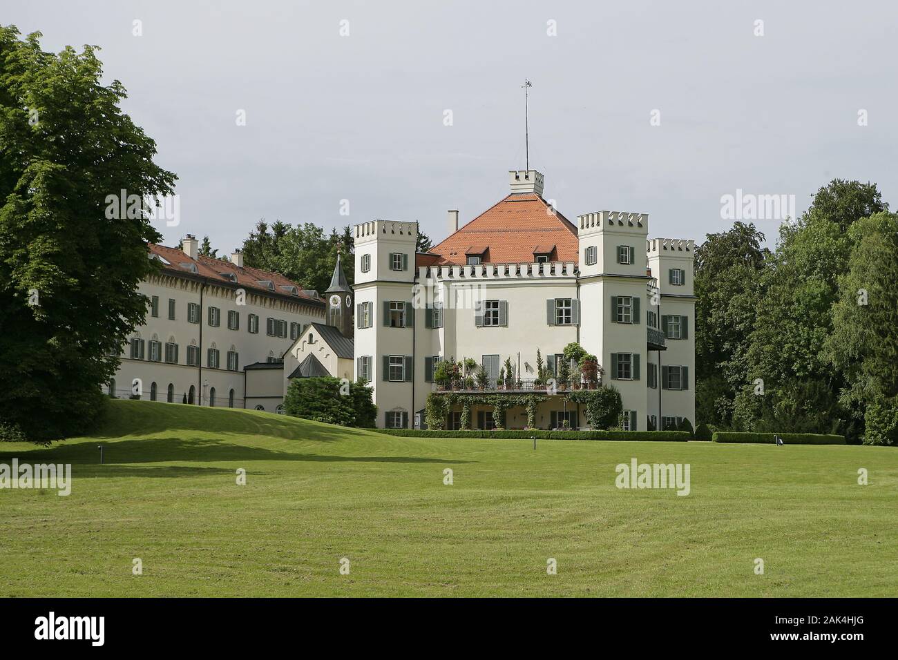 Sisi castle at possenhofen Banque de photographies et d’images à haute ...