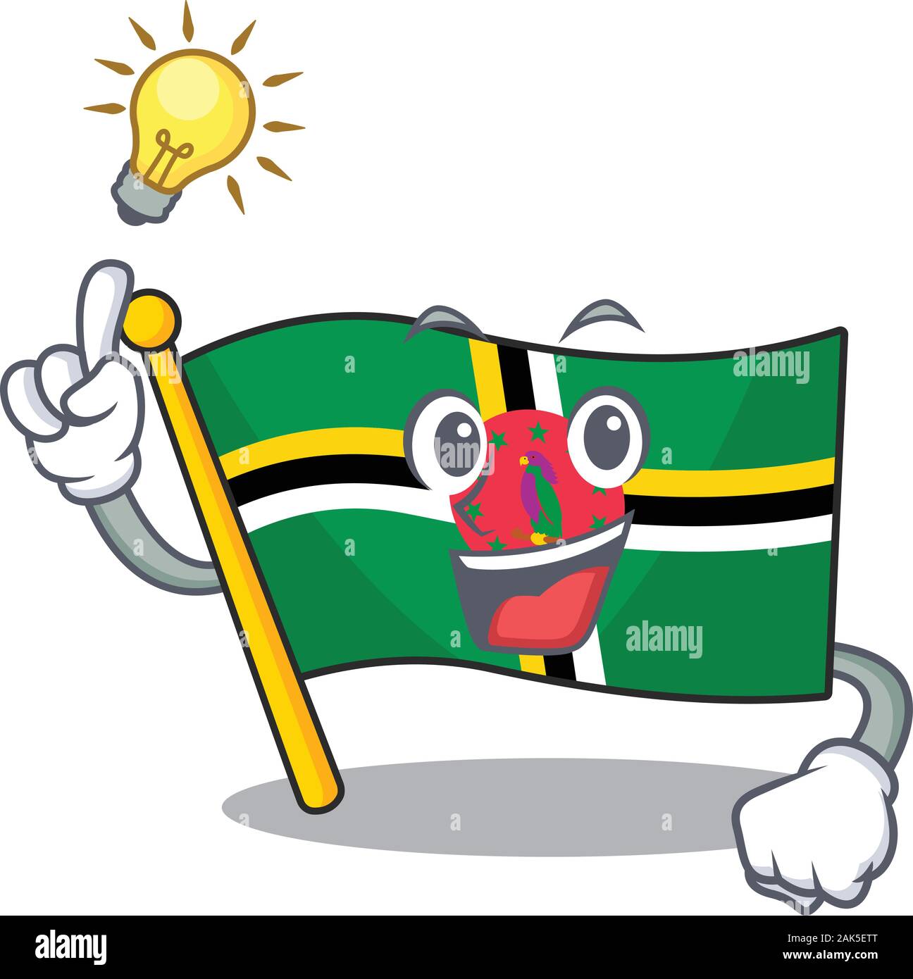Vous avez une idée geste de Dominique drapeau cartoon character design ...