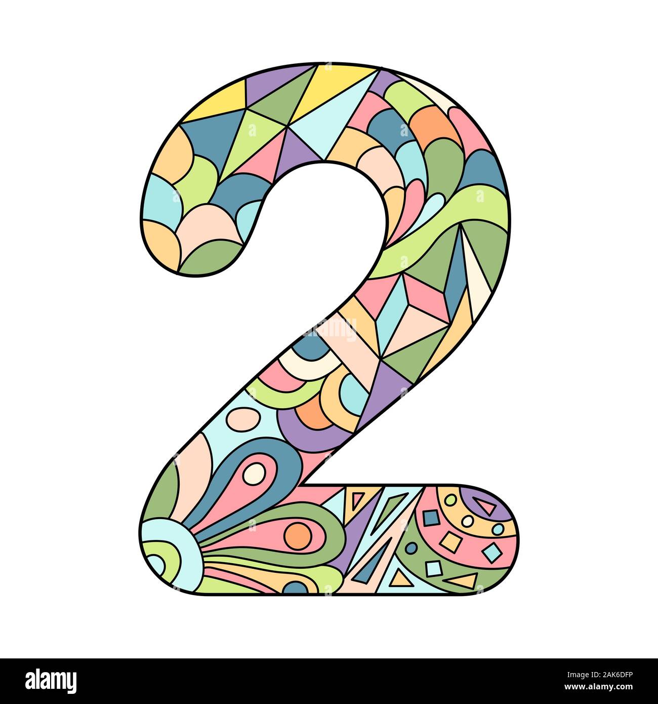 Zentangle vector vectors Banque de photographies et d’images à haute ...