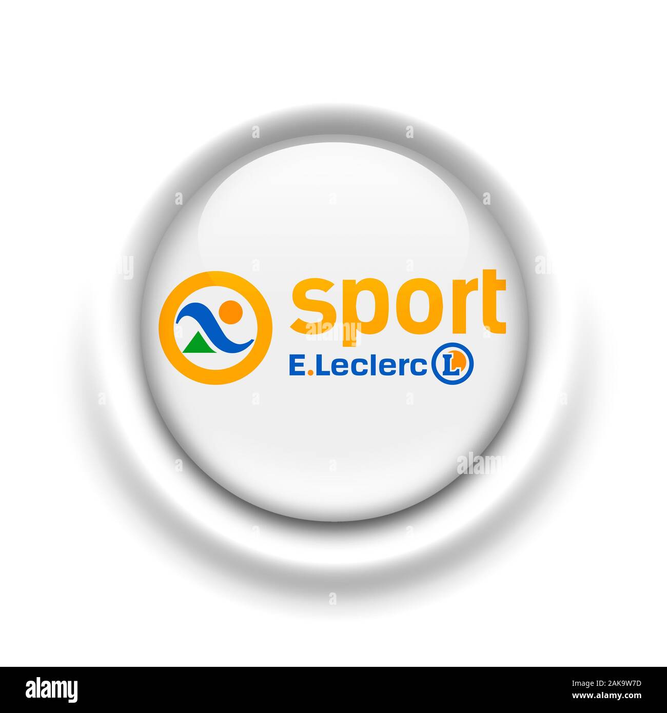 Leclerc logo Banque de photographies et d’images à haute résolution ...