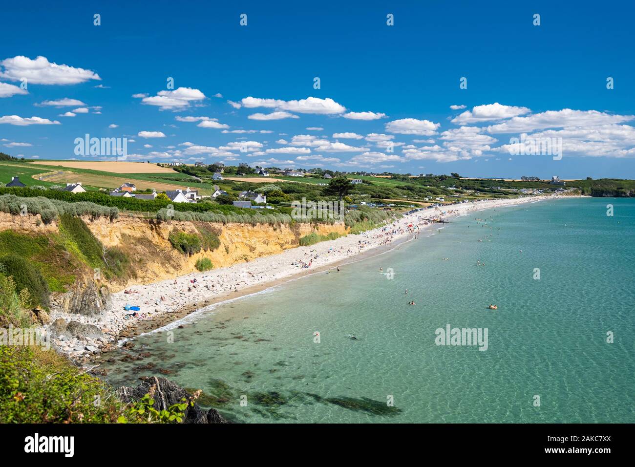 La France, Finistère, Parc naturel régional d'Armorique, la Presqu'île ...