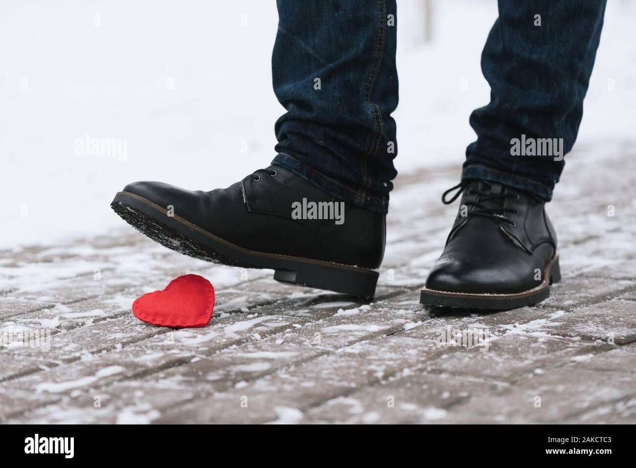 Fin amour Banque de photographies et d’images à haute résolution - Alamy