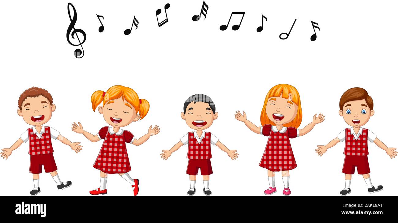 Chorale de gospel Banque d'images vectorielles - Alamy