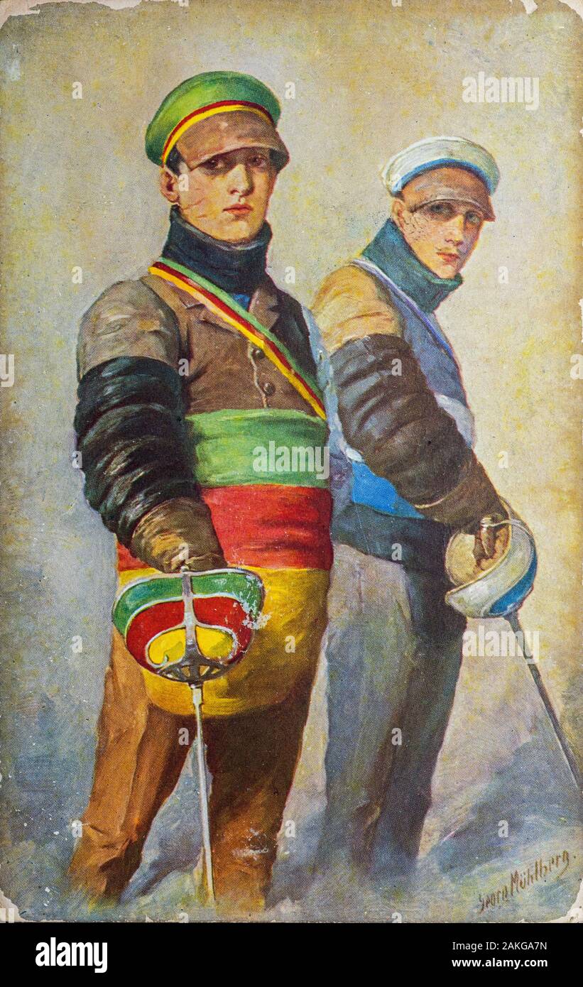 Academic fencing Banque de photographies et d’images à haute résolution ...