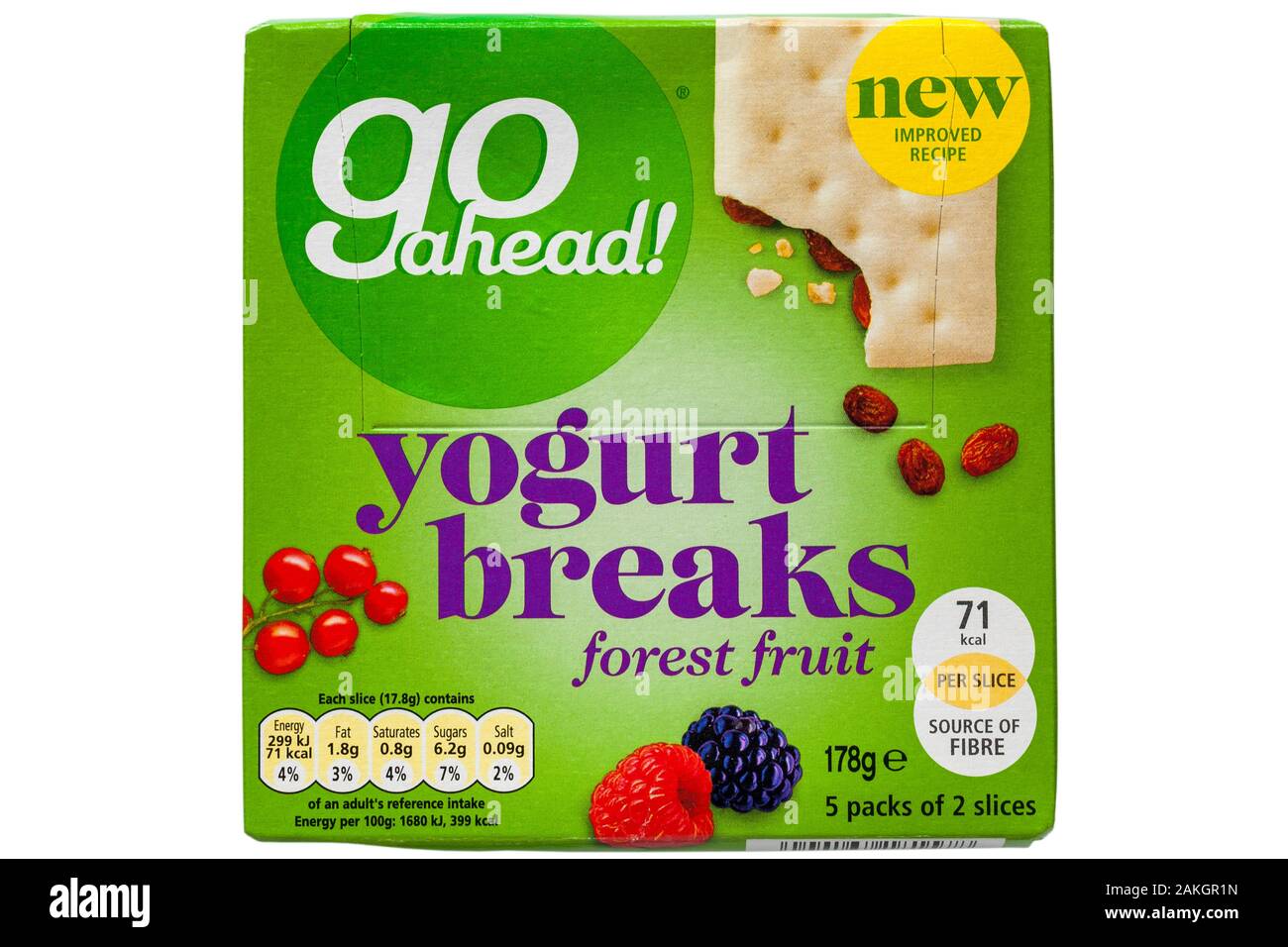 Pauses yaourt aux fruits des bois Banque de photographies et d’images à ...