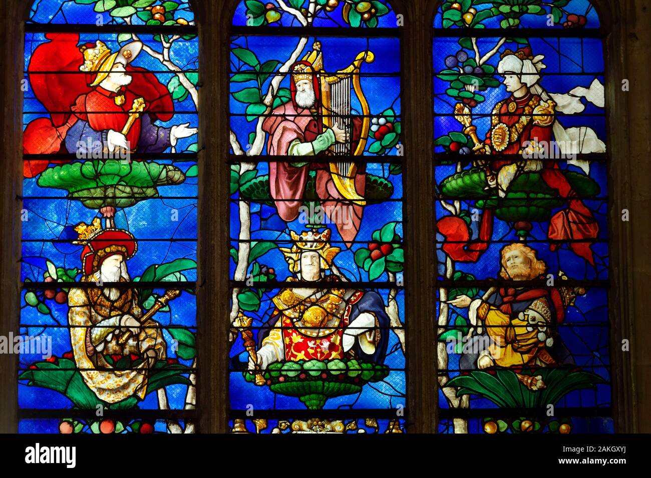 Vitraux Renaissance Banque d'image et photos - Alamy