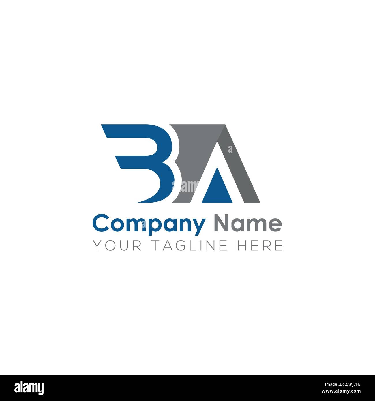 Ba logo Banque d'images vectorielles - Alamy