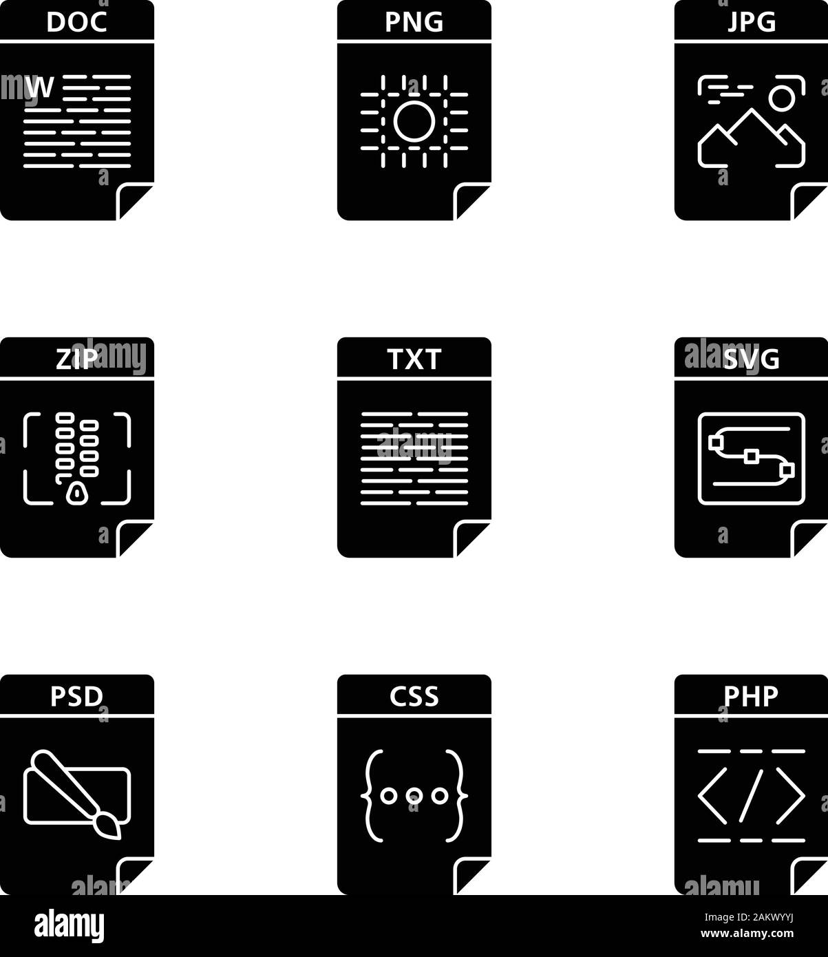 Svg file Banque d'images noir et blanc - Alamy