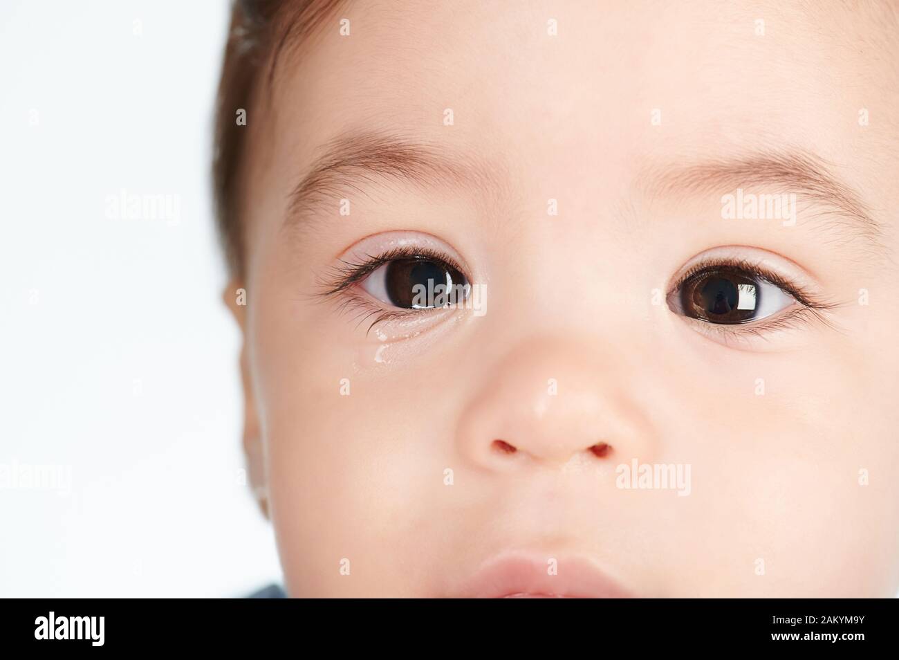 Petite fille pleure Banque de photographies et d’images à haute ...