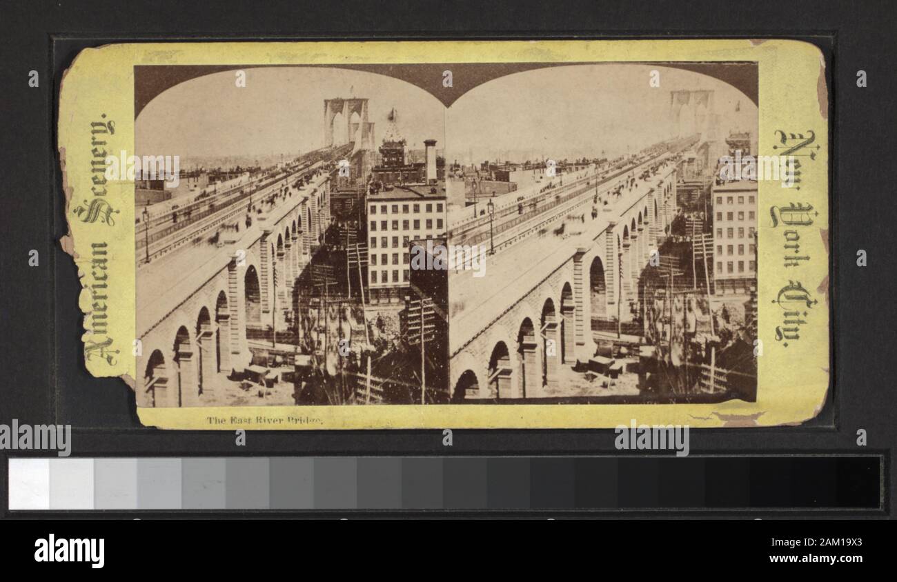 Caisson brooklyn bridge Banque de photographies et d’images à haute ...